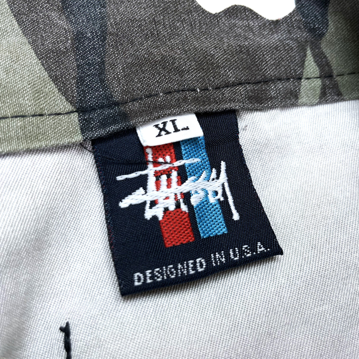 (VINTAGE) 1990'S～ MADE IN KOREA BOOTLEG OLD STUSSY CITY CAMOUFLAGE 5 P ...