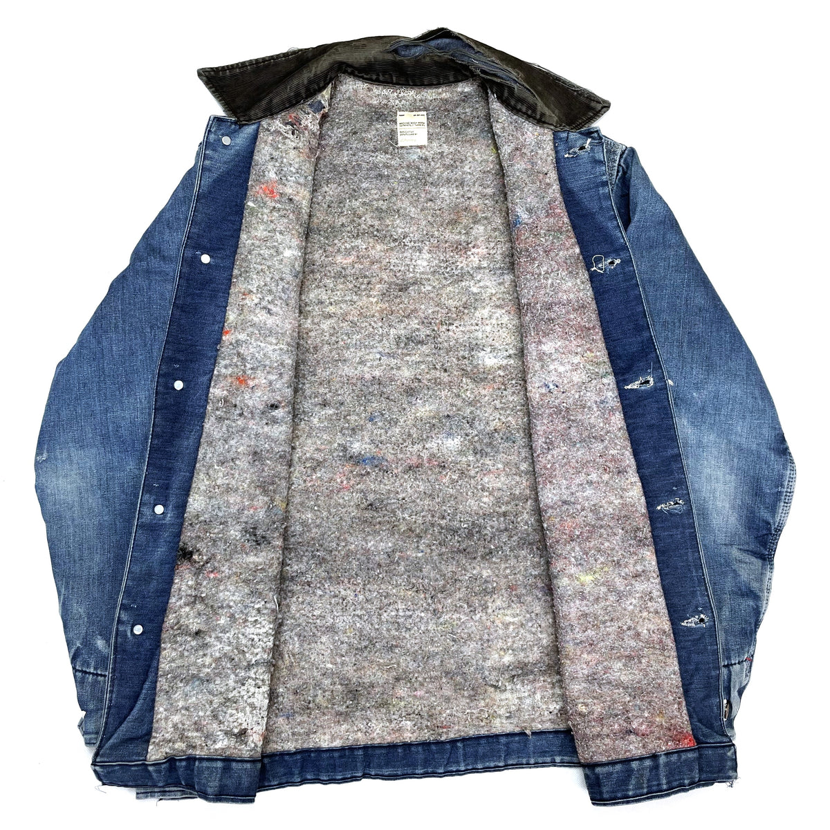 (VINTAGE) 1970'S BIG MAC BLANKET LINED DENIM CHORE JACKET – Linco