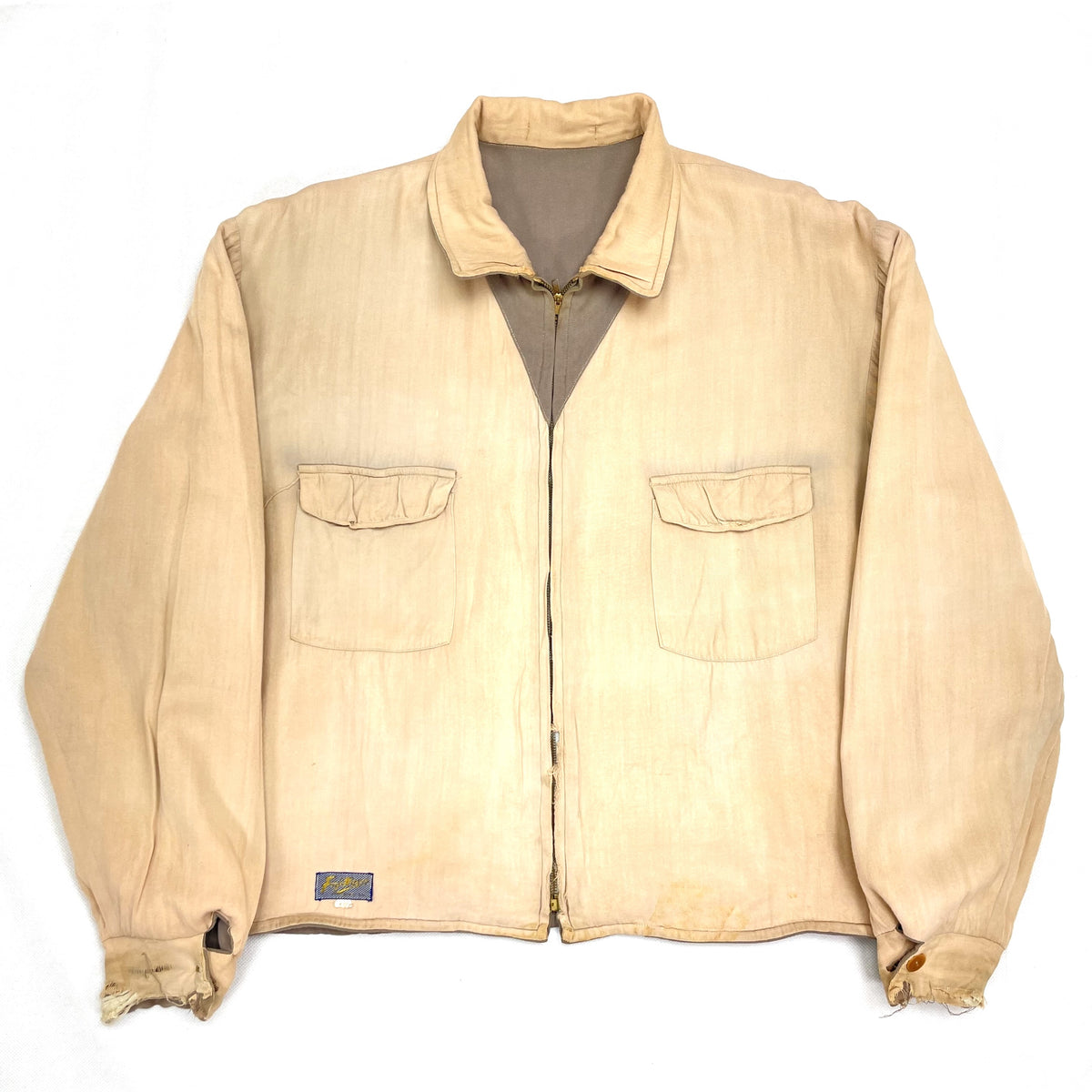 (BORO) 1950'S FUJI NIPPON REVERSIBLE GABARDINE JACKET – Linco