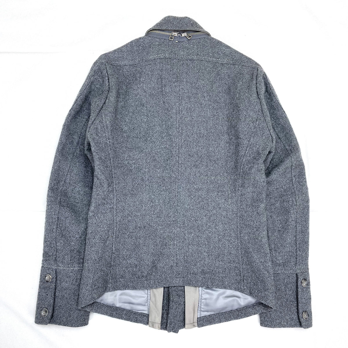 (DESIGNERS) 2000'S～ MARITHE FRANCOIS GAIRBAUD FRONT DEFORMED ZIP DESIG ...