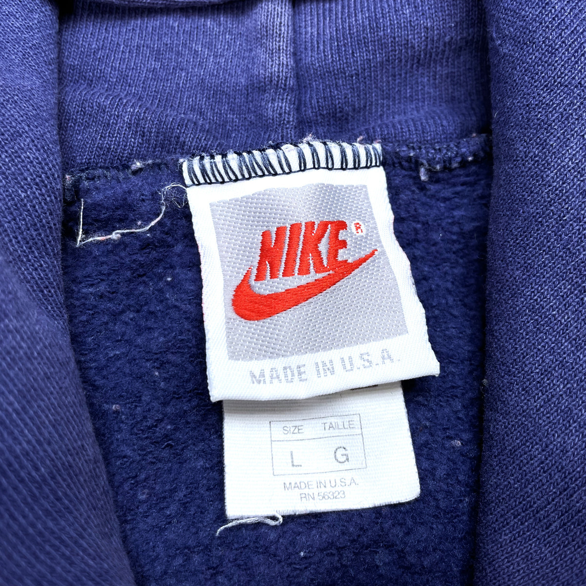 (VINTAGE) 1990'S～ MADE IN USA NIKE SILVER TAG LOGO EMBROIDERED PULLOVE ...