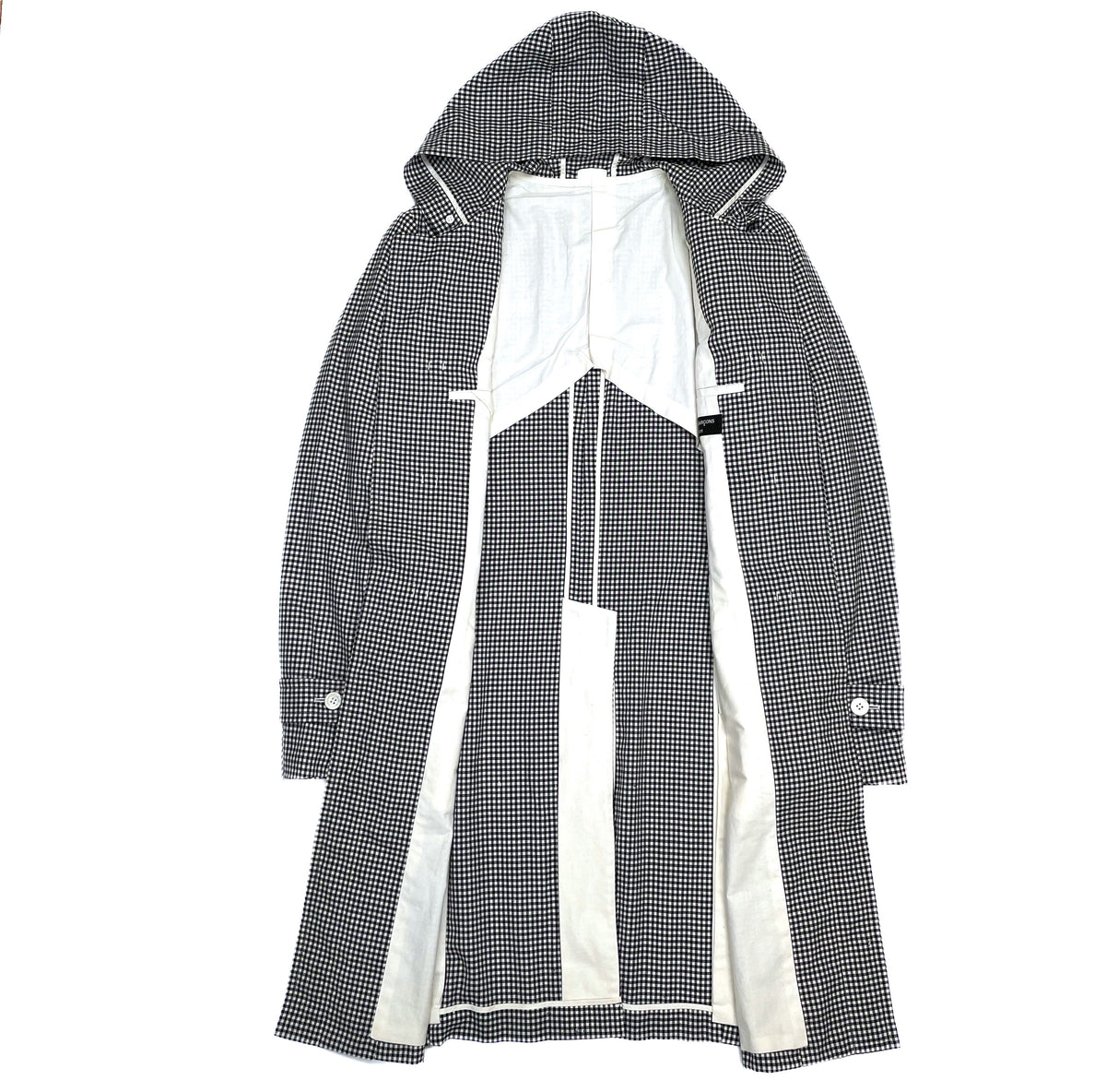 (DESIGNERS) AD2011 COMME des GARCONS HOMME PLUS CHECKERED THIN DUFFLE ...